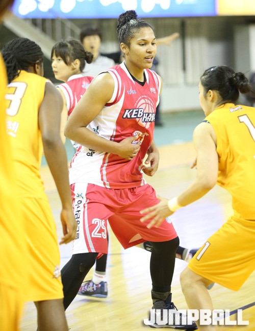 [wkbl] KB, 연습경기서 심성영 폭발…하나외환은 토마스 베일 벗어 : MLBPARK