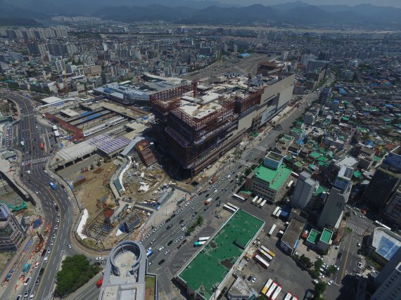 DAEGU | Dongdaegu Station Shinsegae Development | 8 fl | Com ...