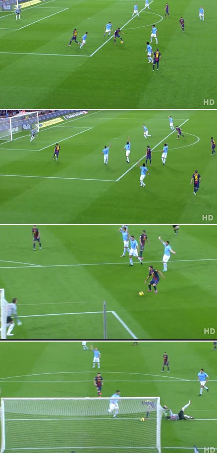 오늘 바르셀로나 오프사이드 골로 인정된거 대박.. : MLBPARK